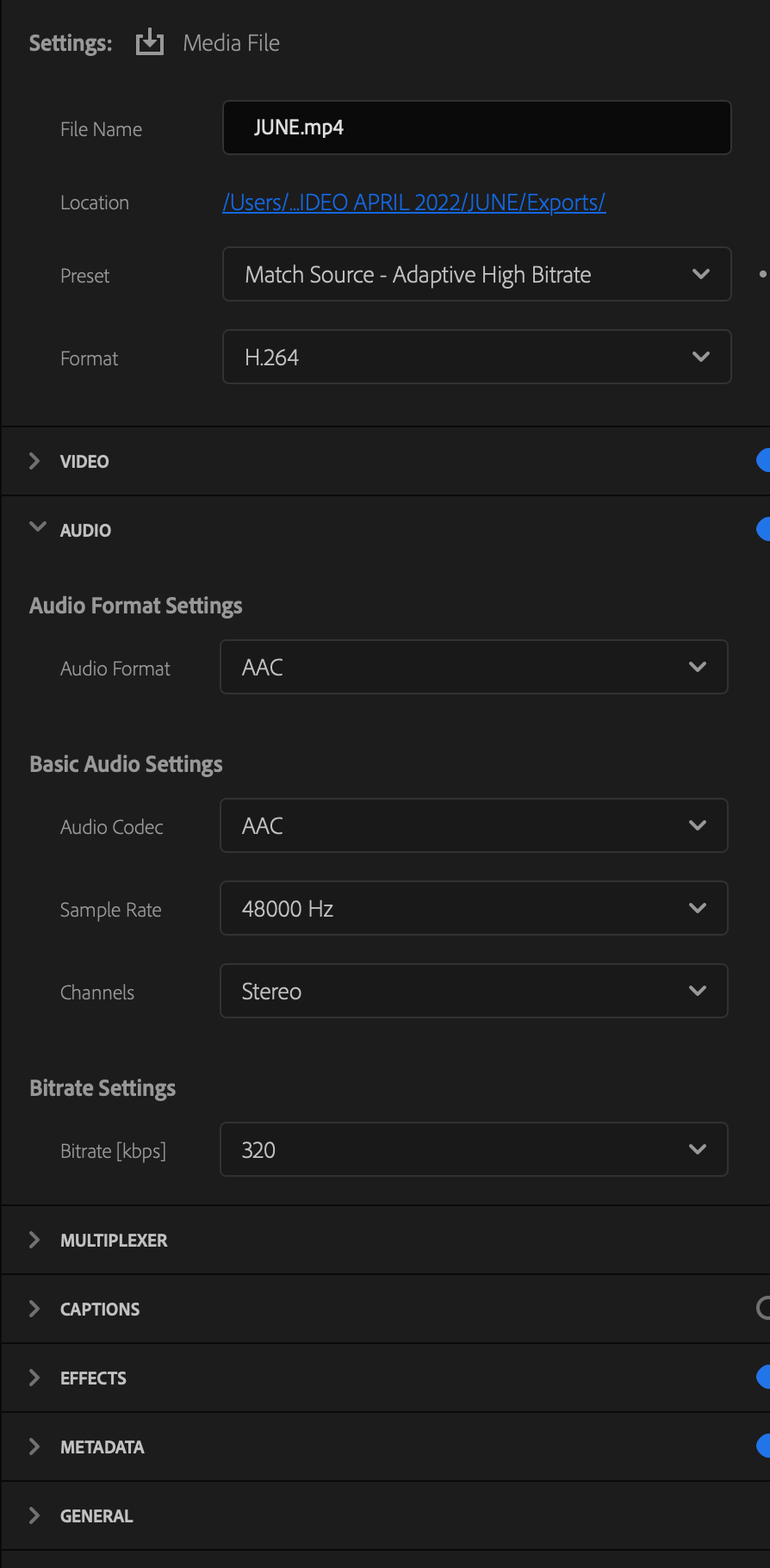 Audio distorted on export from Premiere pro - Adobe Product Community - 13050116